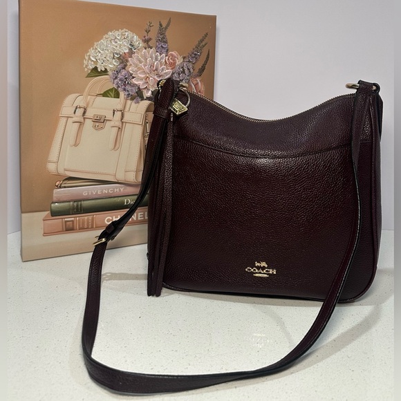 Coach | Bags | Coach Chaise Crossbody In Polished Pebble Leather ...